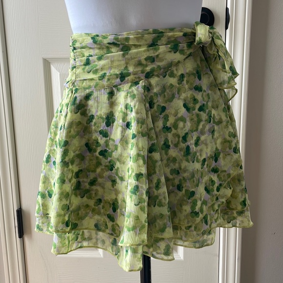 aerie | Skirts | Aeri Wrap Around Skirt Green Size Sp | Poshmark
